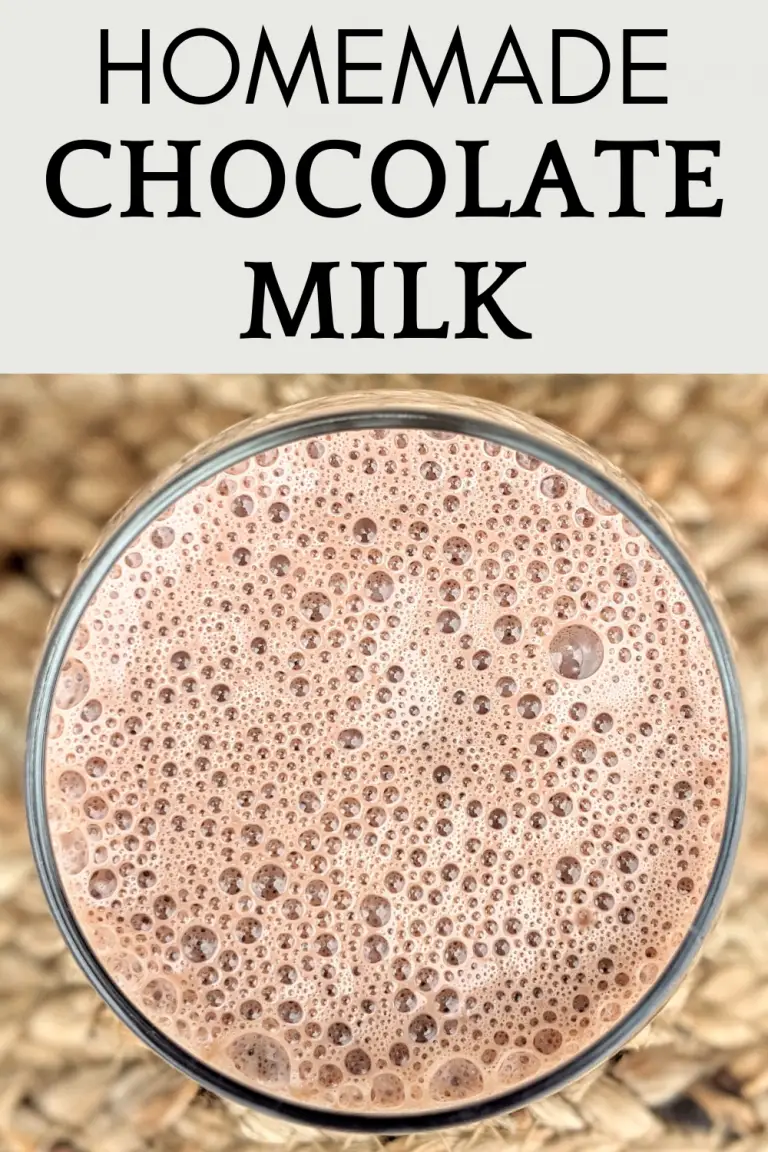 Naturally Sweetened Chocolate Milk Recipe